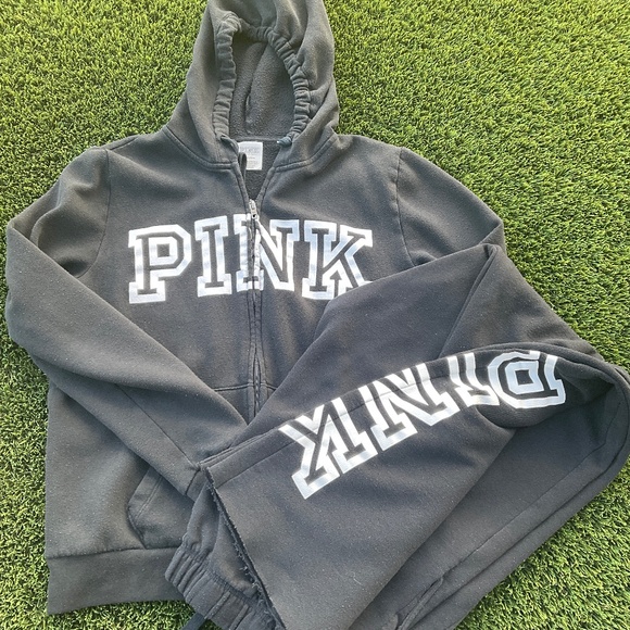 PINK Victoria's Secret | Pants & Jumpsuits | Pink Jogging Suit | Poshmark